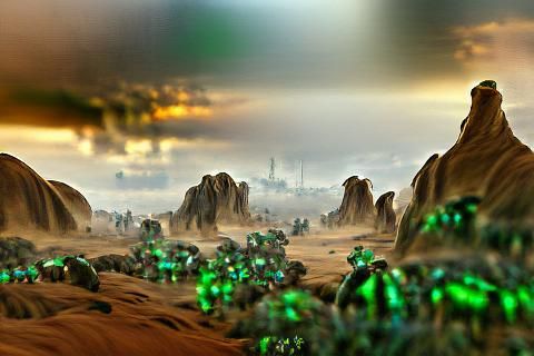 (C&C, evolution experiment) Scenes from the First Tiberium War: Shaky ...