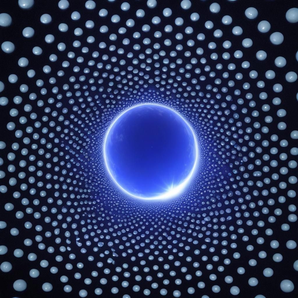 Blue Light Return - AI Generated Artwork - NightCafe Creator