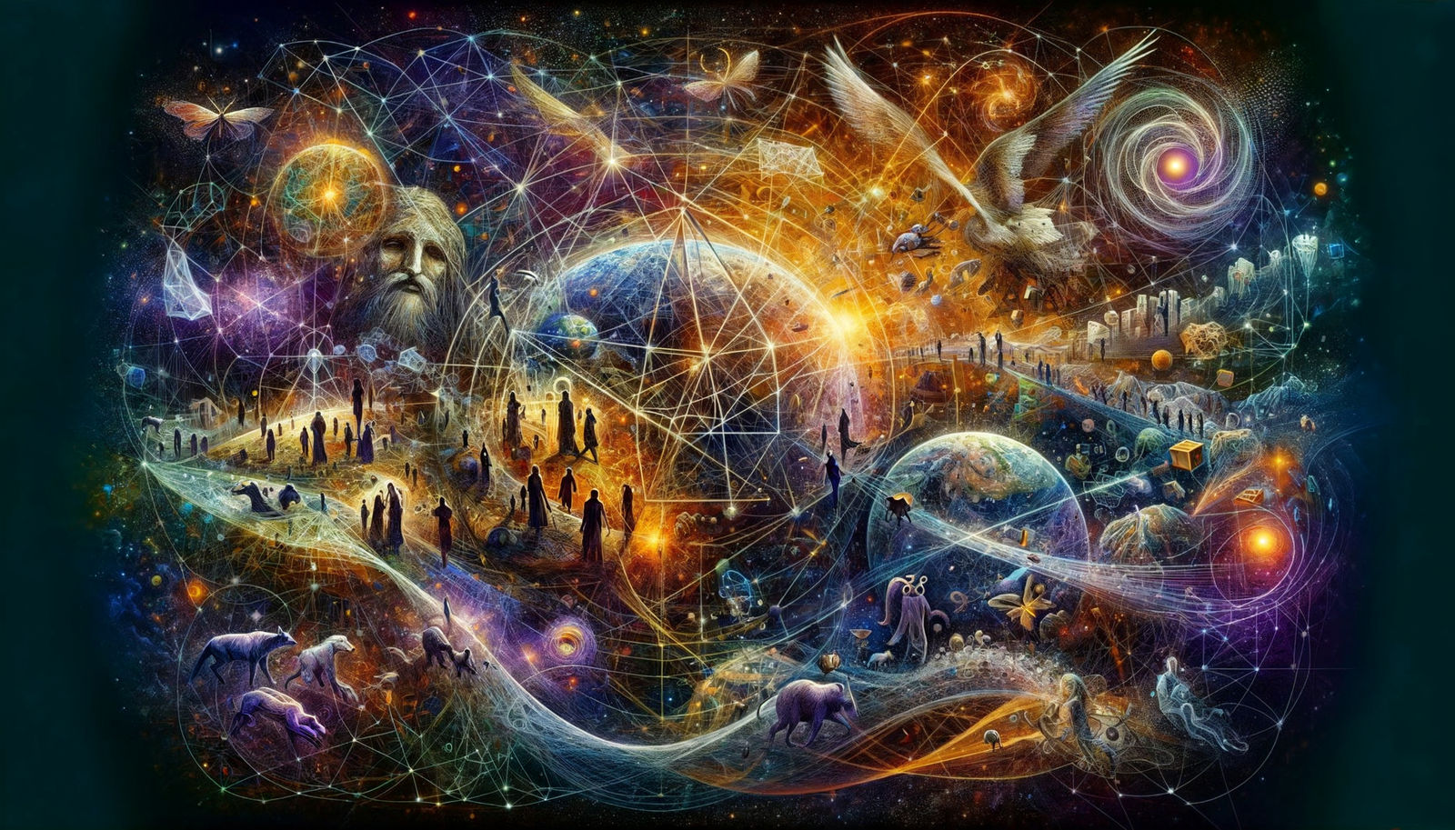 String Theory of Everything - AI Generated Artwork - NightCafe Creator