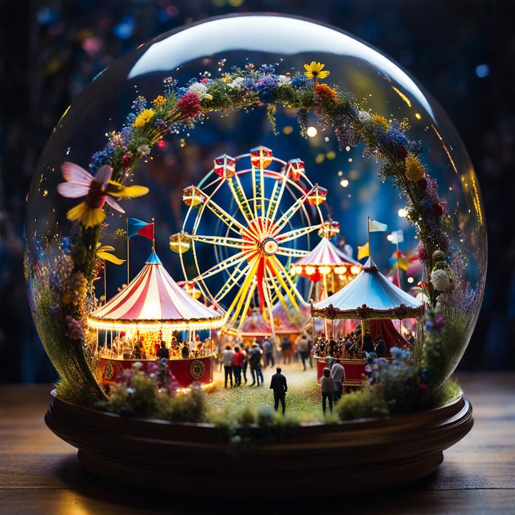 Spring Carnival Memories - AI Generated Artwork - NightCafe Creator