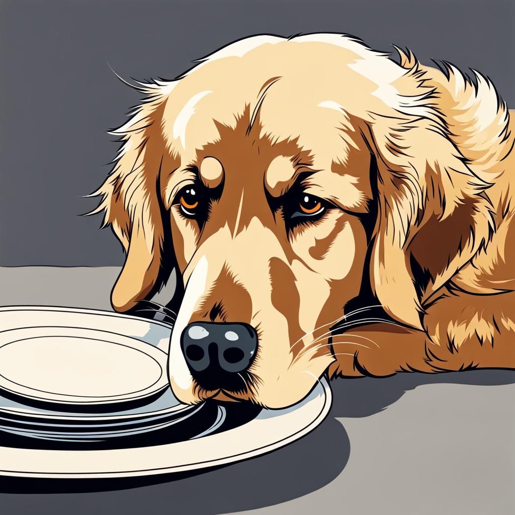 Sad doggo needs help - AI Generated Artwork - NightCafe Creator