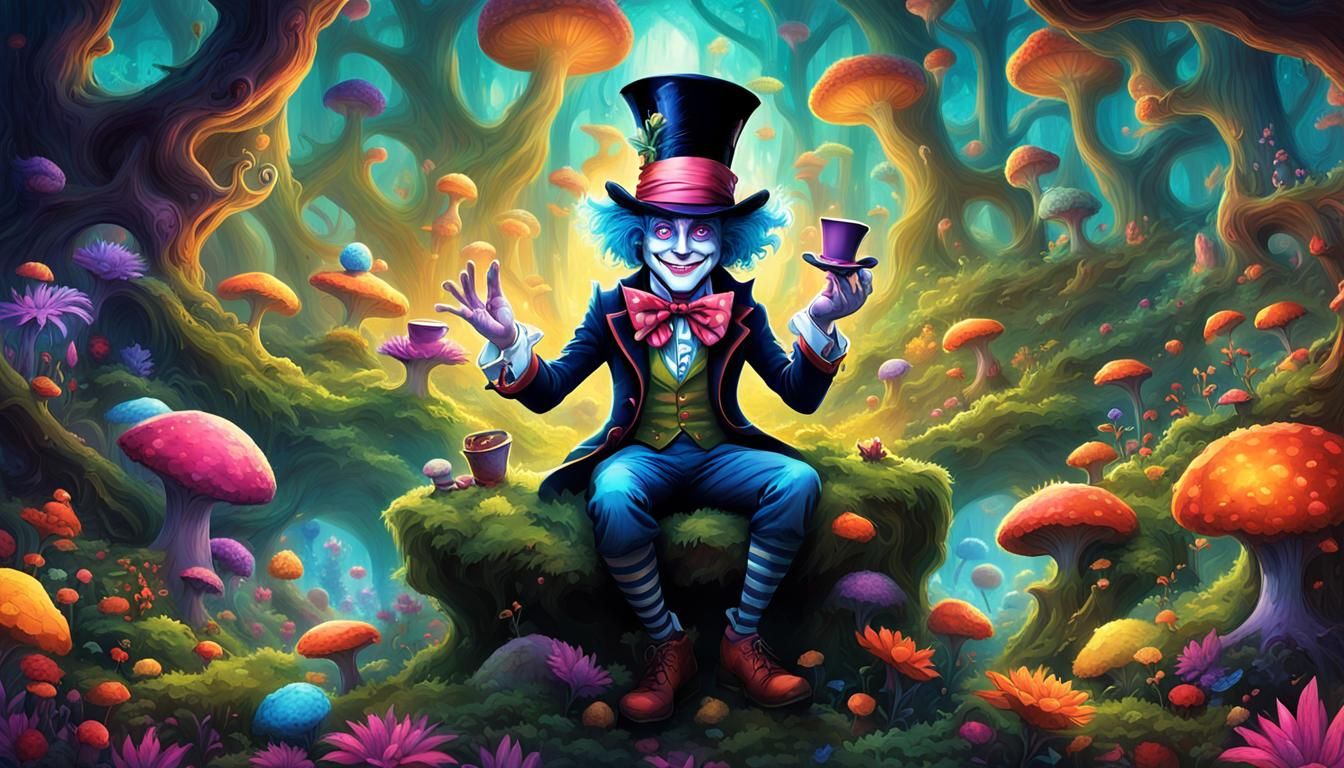 in a magical fantasy world where physics defy logic and imagination ...