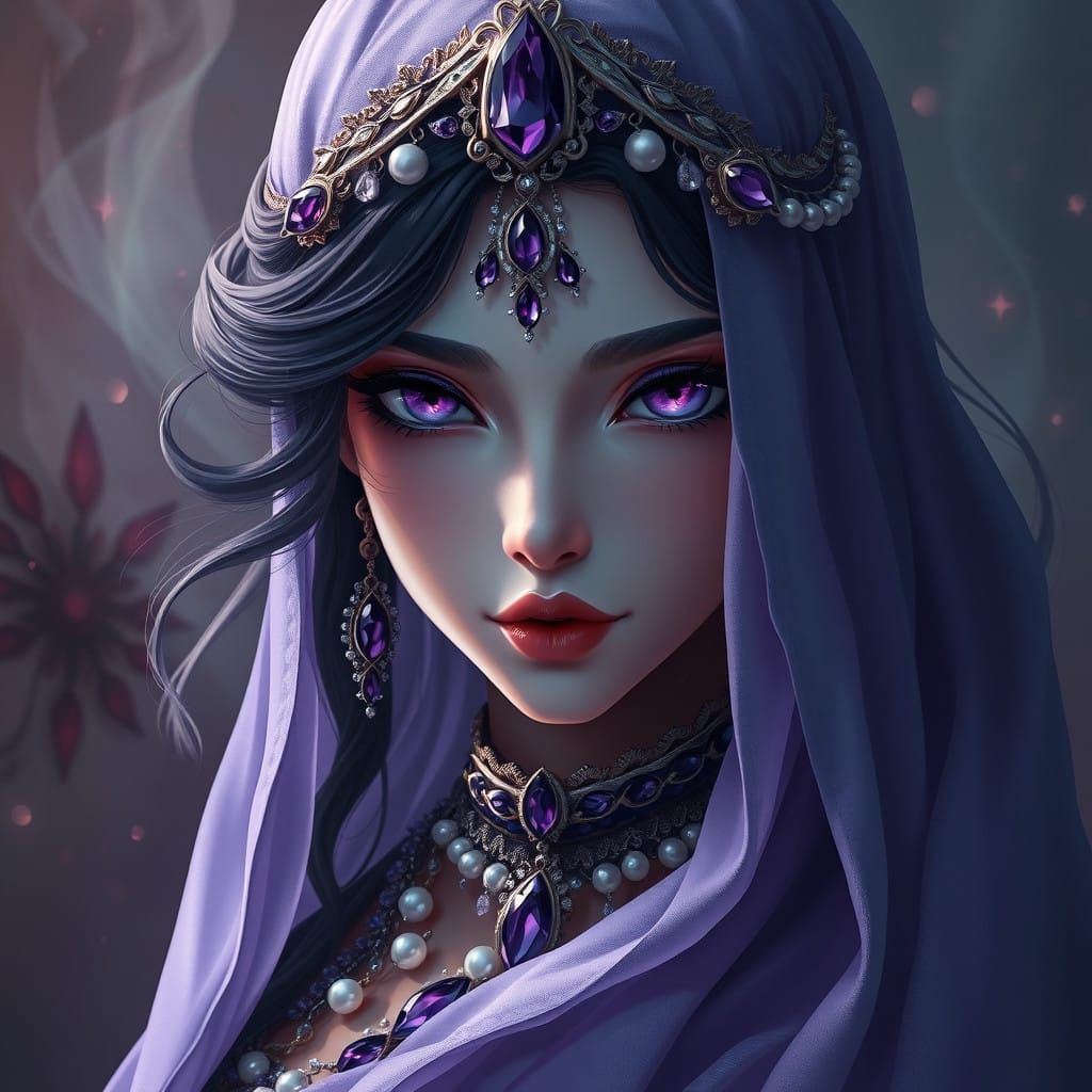 Circe's Power - Regal Dark Fantasy Goddess Reigns Supreme