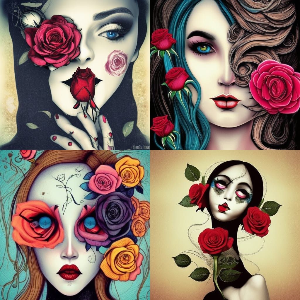 Rosey - AI Generated Artwork - NightCafe Creator