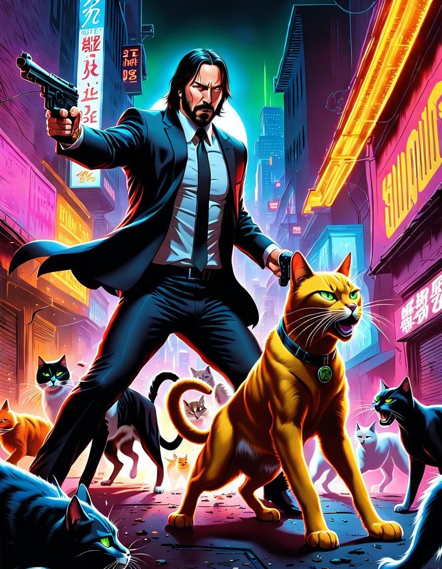 THE RETURN OF JOHN WICK: CAT FANCIER EXTREME! [Sequel One] - AI ...