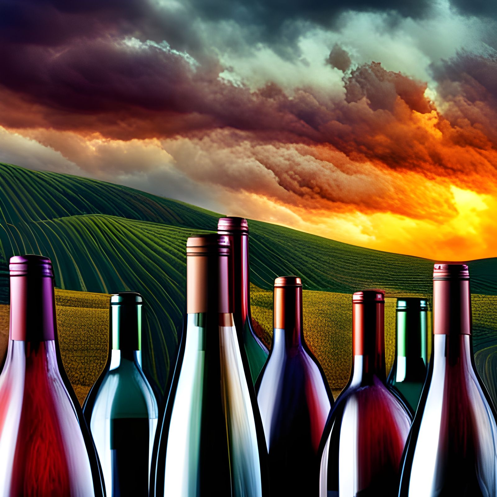 The magice of wine - AI Generated Artwork - NightCafe Creator