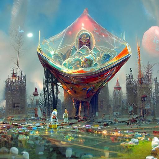 "Alien snow Olympics were held inside a transparent exoplanet dome ...