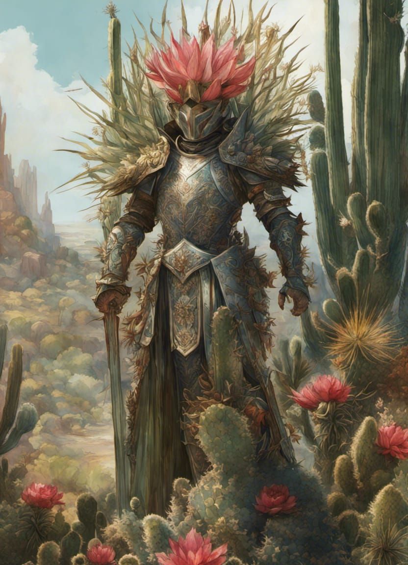 Cactus Paragon - AI Generated Artwork - NightCafe Creator