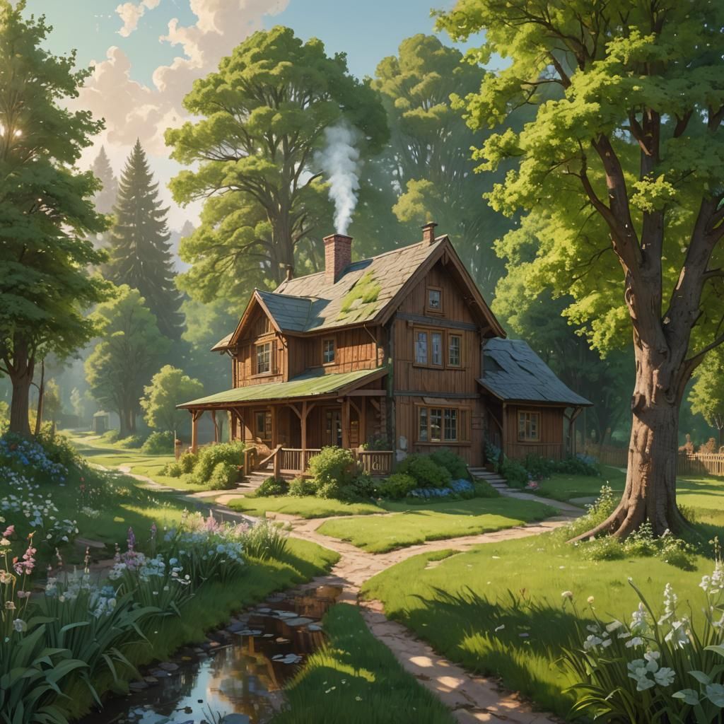 A dream of spring - AI Generated Artwork - NightCafe Creator