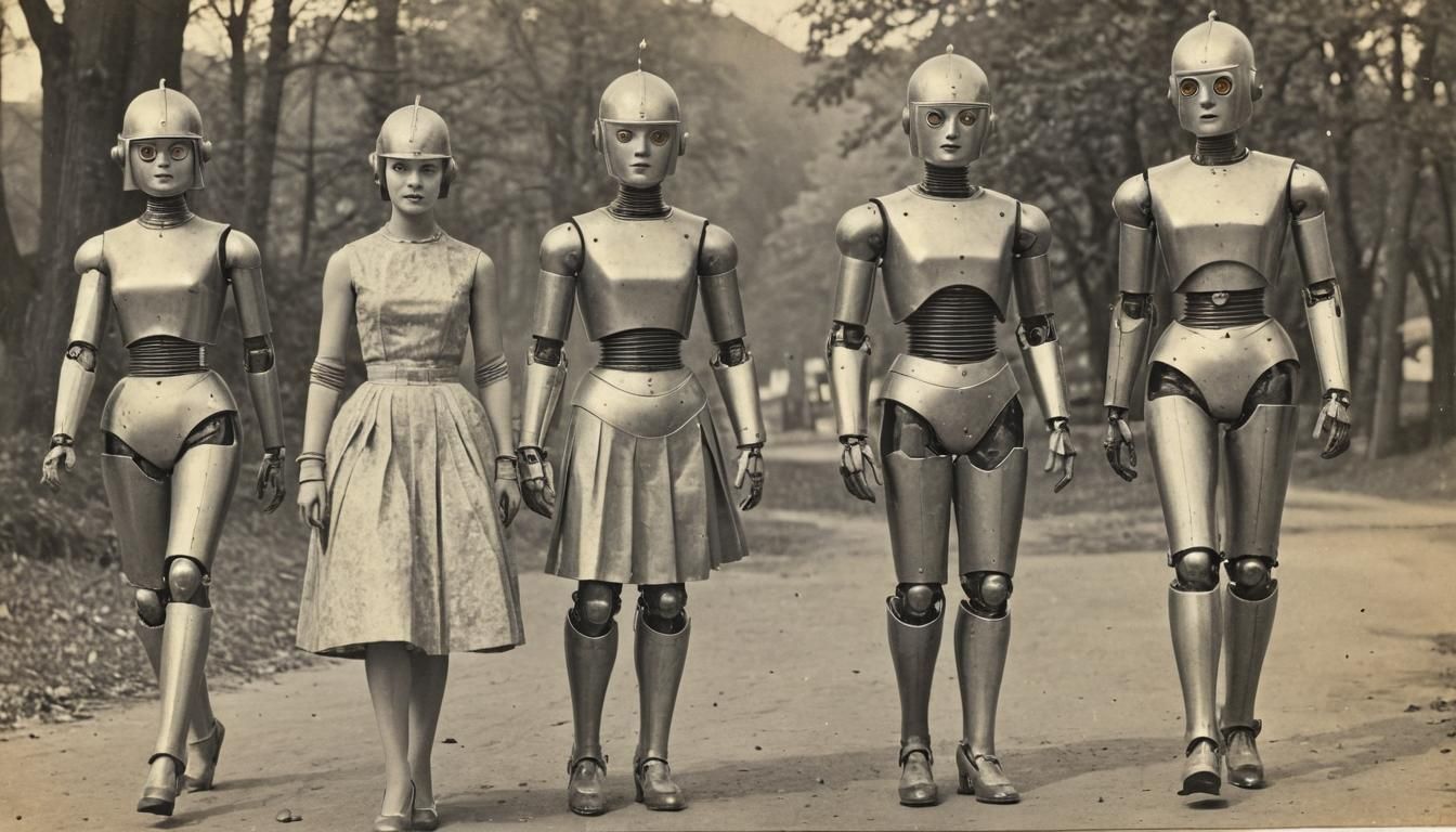 Fembots - AI Generated Artwork - NightCafe Creator