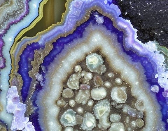 highly detailed geode - AI Generated Artwork - NightCafe Creator