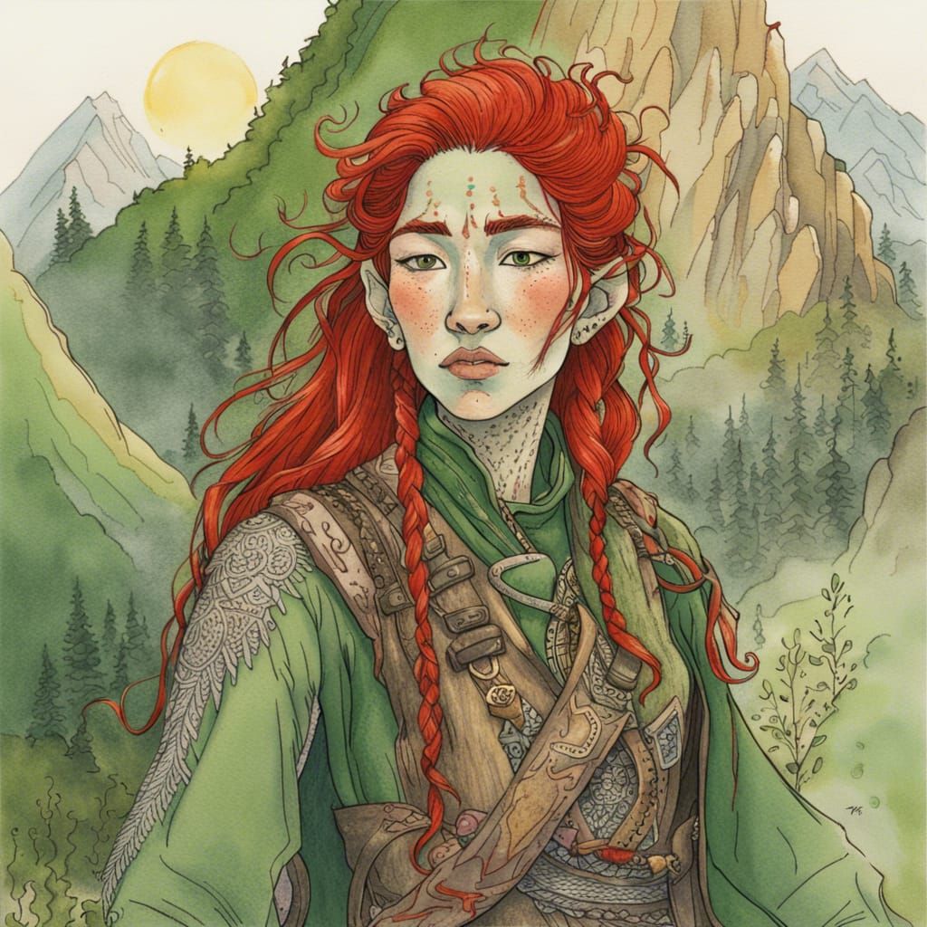 Ranger, non-binary - AI Generated Artwork - NightCafe Creator