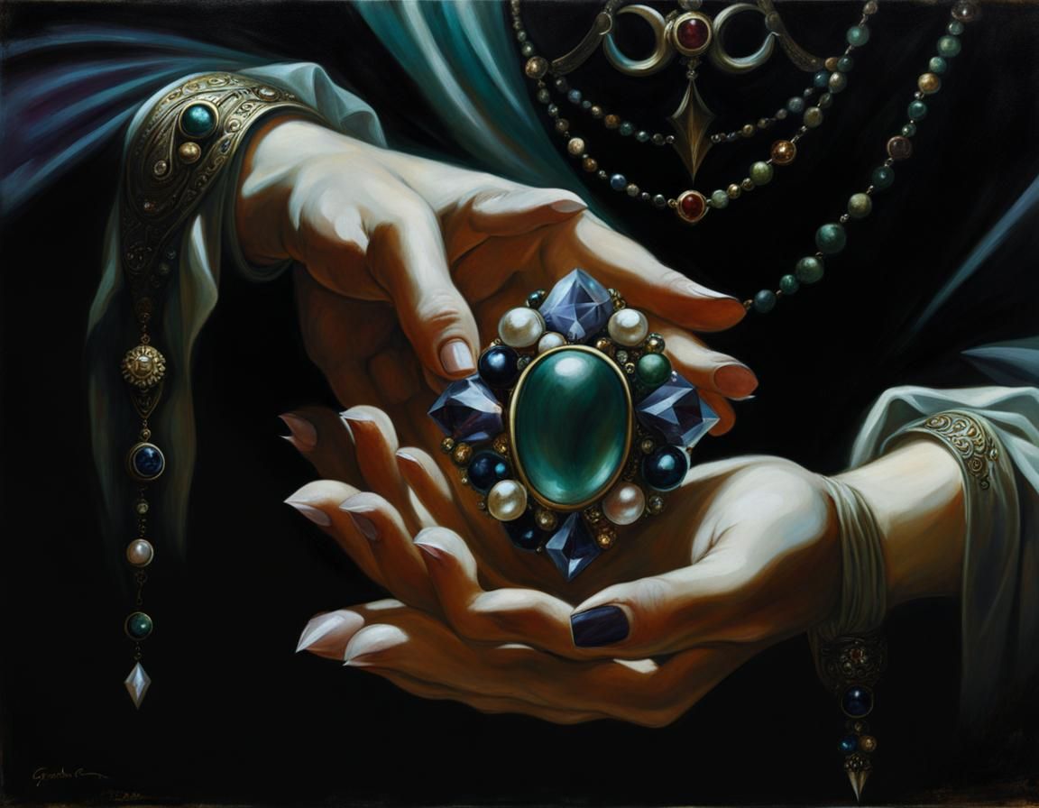 Magic jewel 1 - AI Generated Artwork - NightCafe Creator