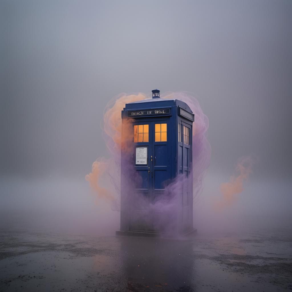 TARDIS - AI Generated Artwork - NightCafe Creator