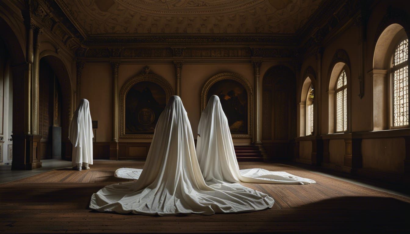 Ghost Ritual - AI Generated Artwork - NightCafe Creator