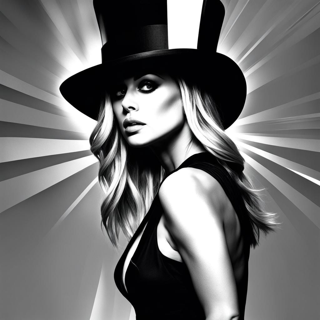 burlesque dancer - AI Generated Artwork - NightCafe Creator