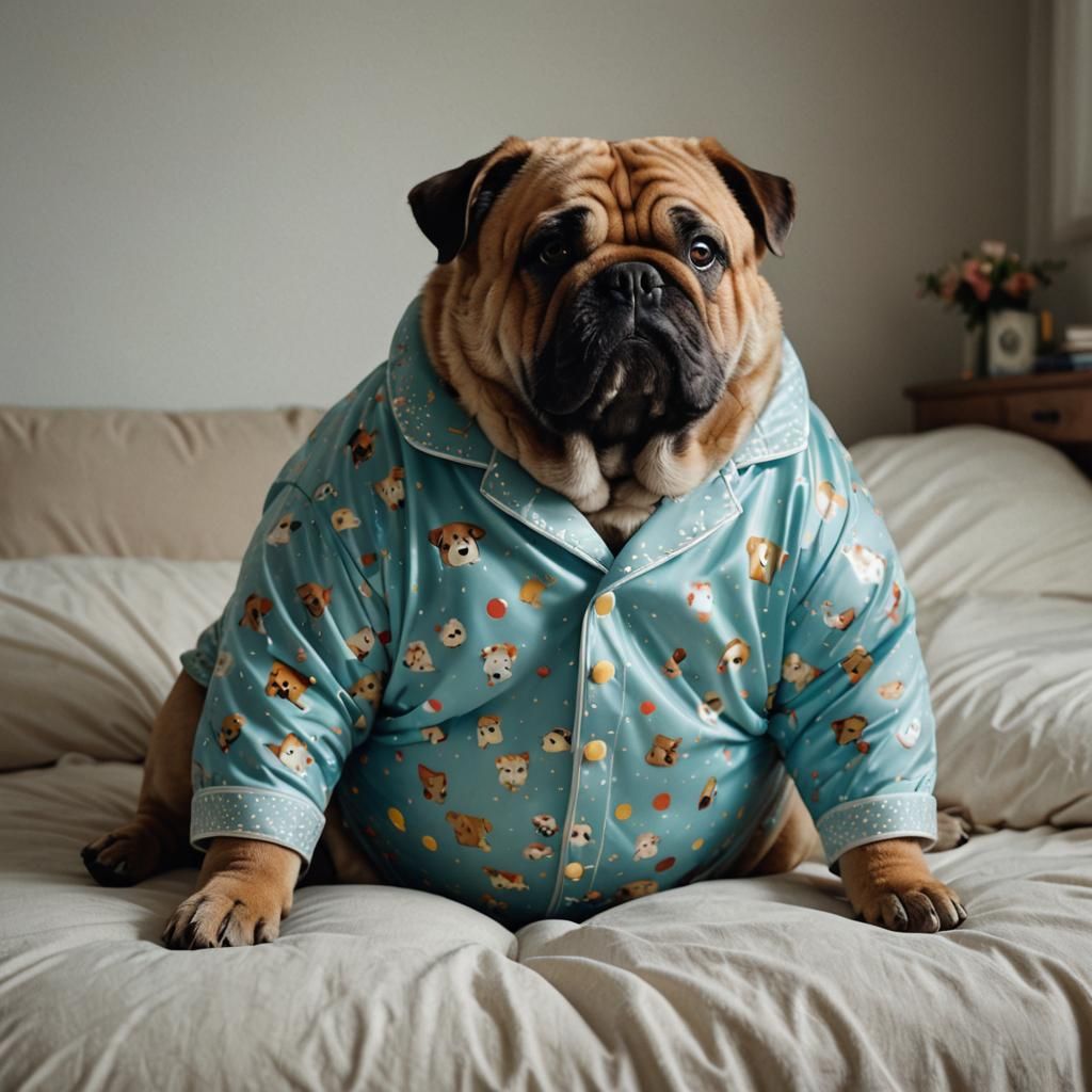 Well, that's a big dog - AI Generated Artwork - NightCafe Creator