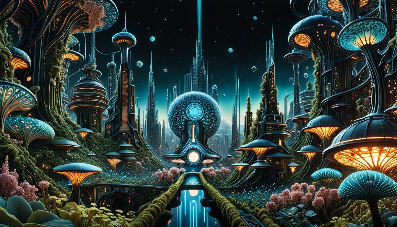 Symbiotic relationship - AI Generated Artwork - NightCafe Creator