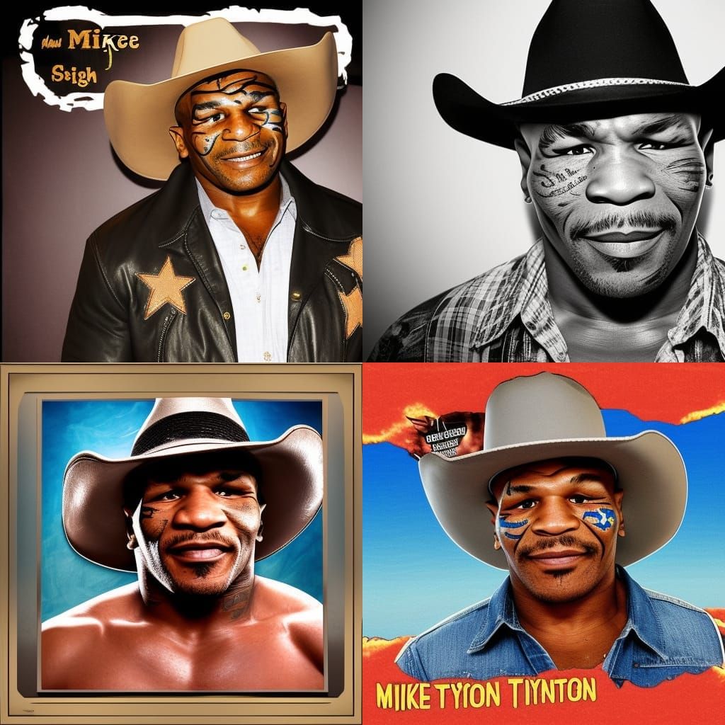 Mike Tyson releases a country album - AI Generated Artwork - NightCafe ...