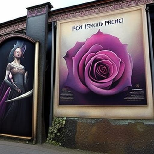 Billboard Rose - AI Generated Artwork - NightCafe Creator