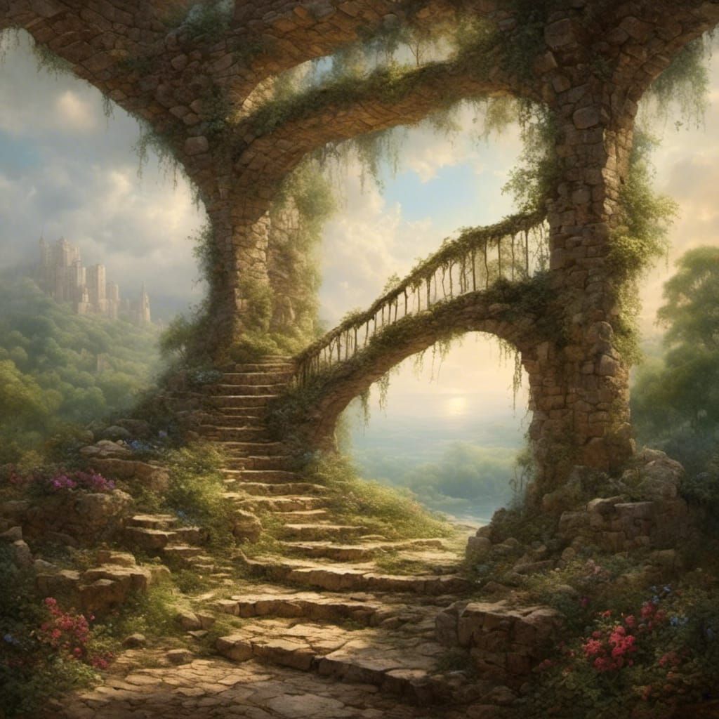 Nice view - AI Generated Artwork - NightCafe Creator