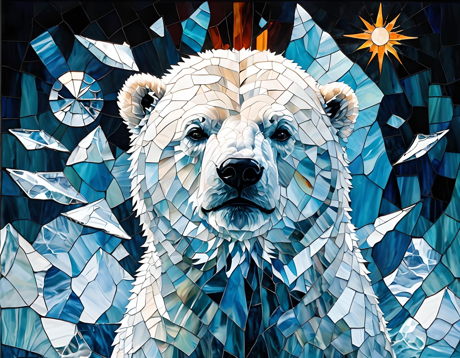 Polar bear - AI Generated Artwork - NightCafe Creator
