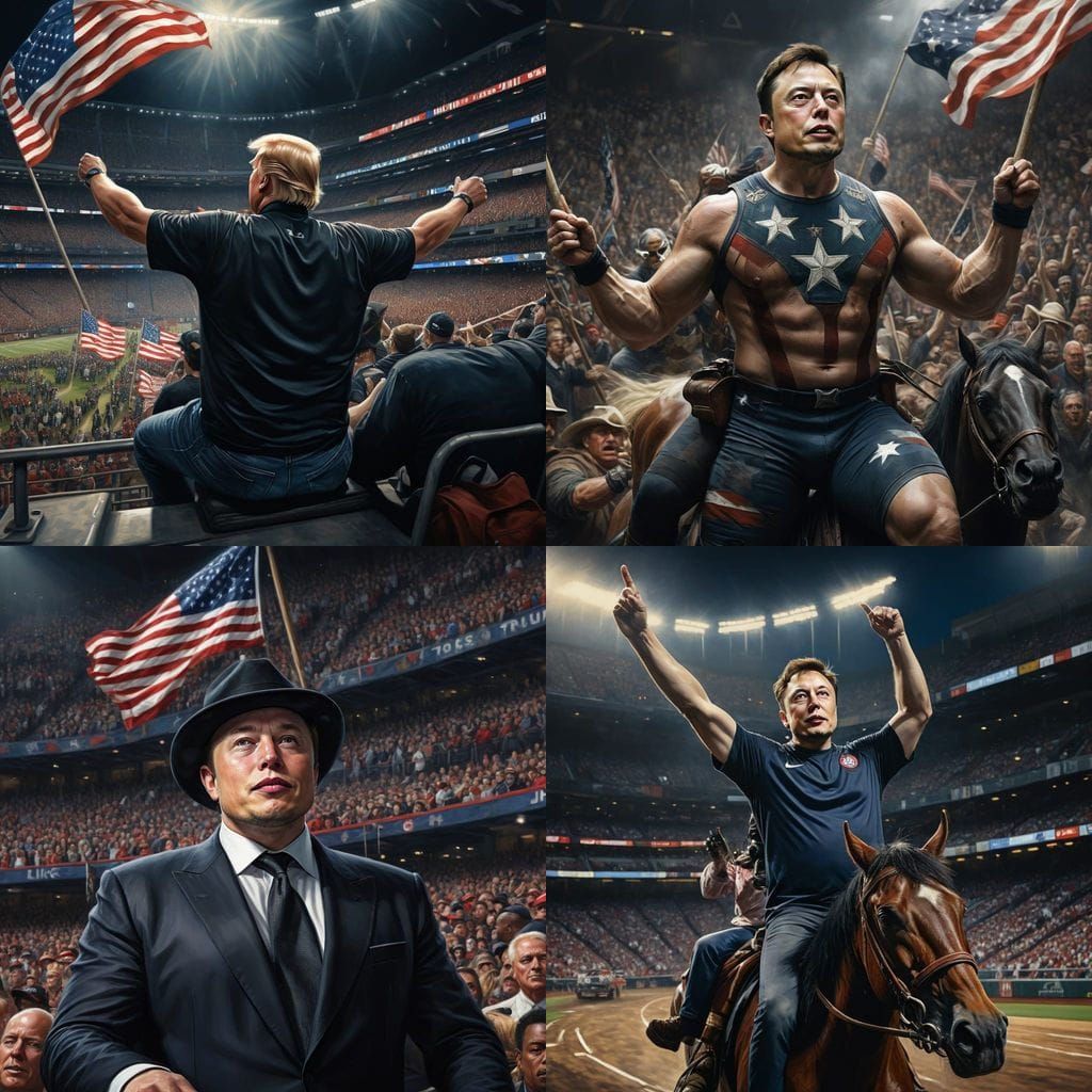 Maga musk - Elon Musk Leads Trump in Patriotic Spectacle