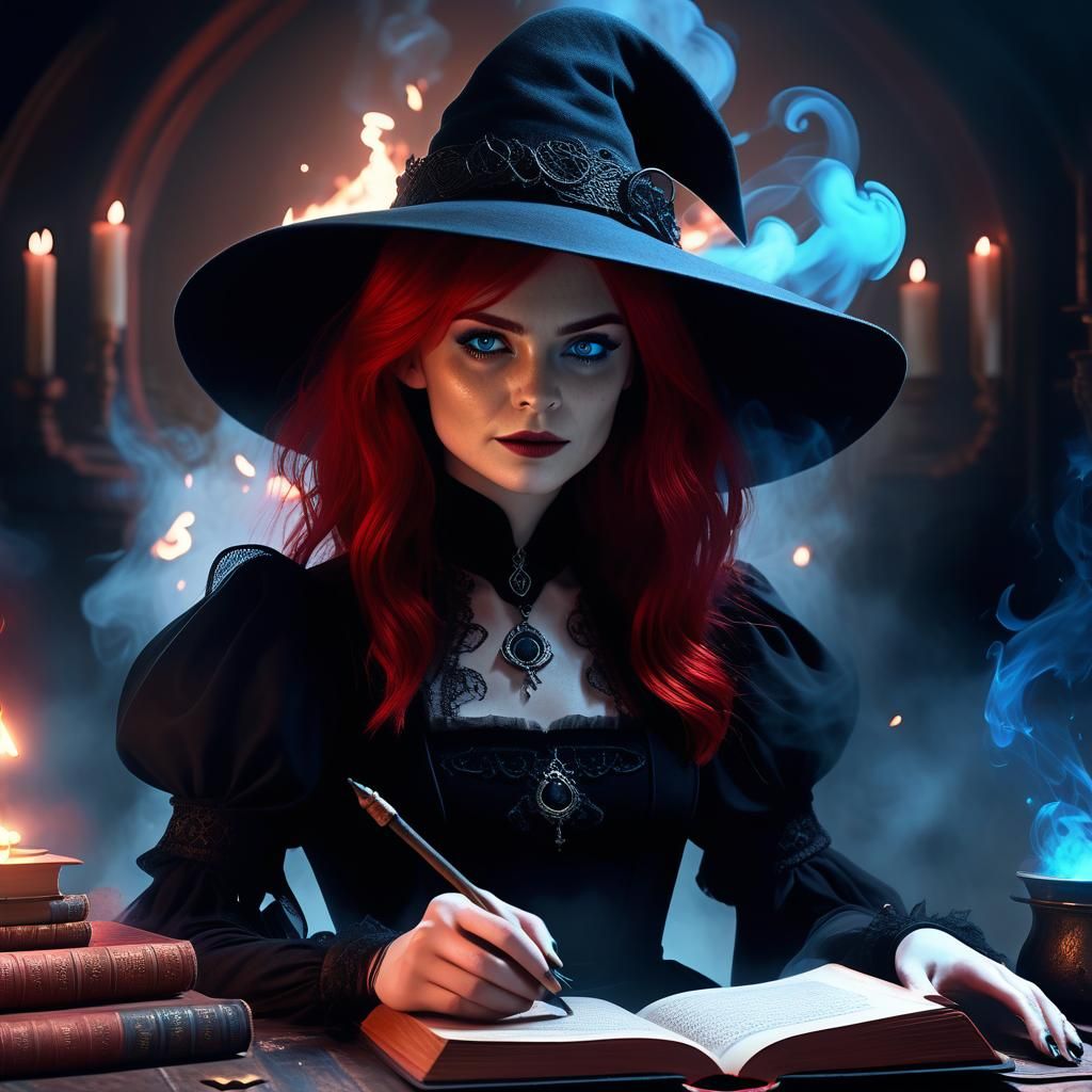 Creating A New Spell - AI Generated Artwork - NightCafe Creator