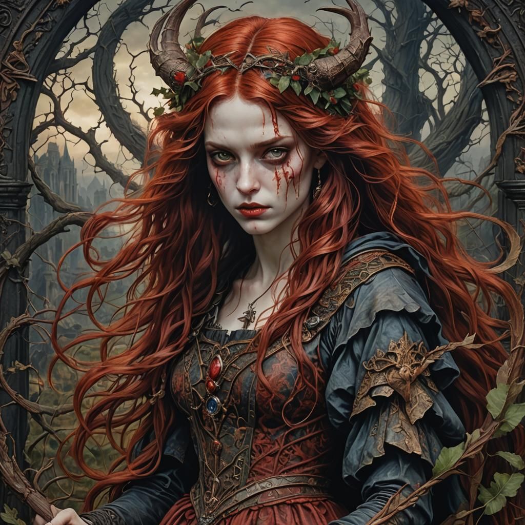 Lilith the demon - AI Generated Artwork - NightCafe Creator