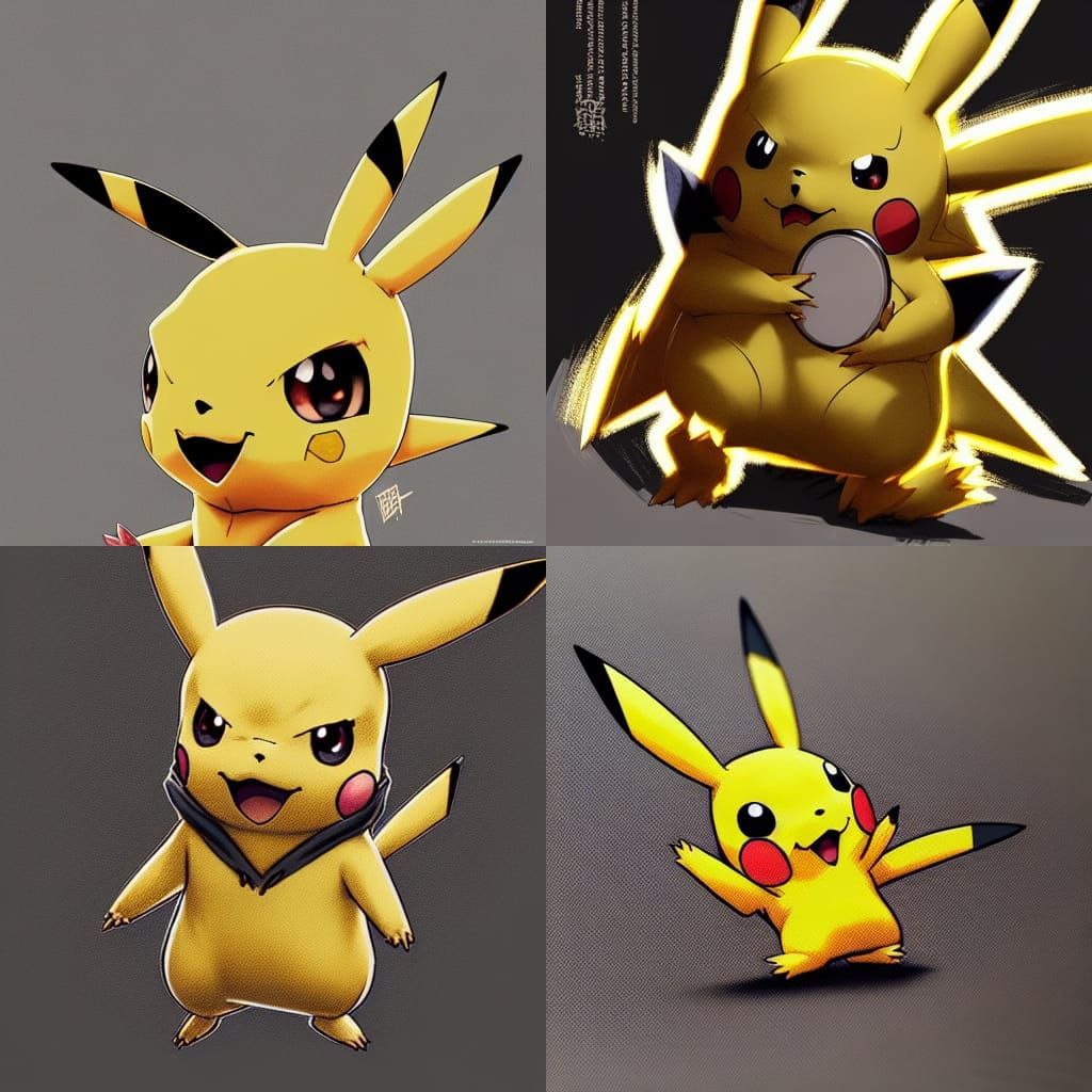 Pikachu - AI Generated Artwork - NightCafe Creator