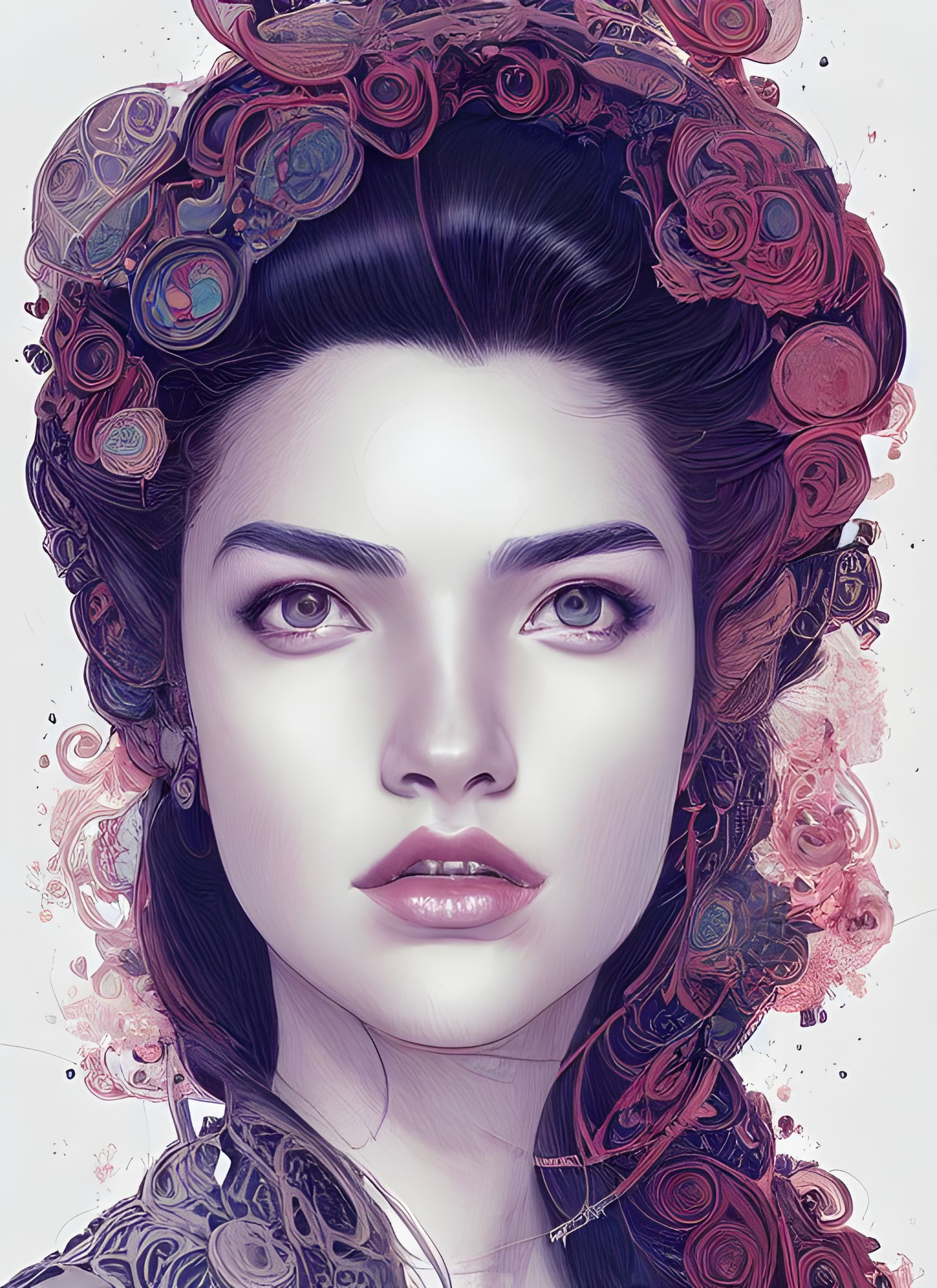 Intricate & Intimate 01 - AI Generated Artwork - NightCafe Creator