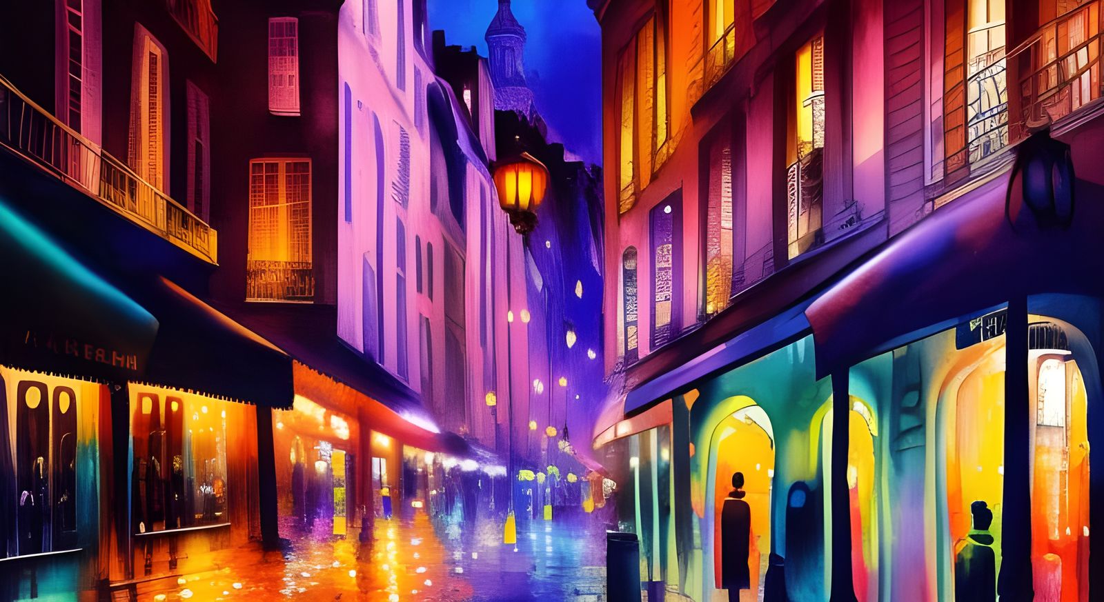 Paris - AI Generated Artwork - NightCafe Creator