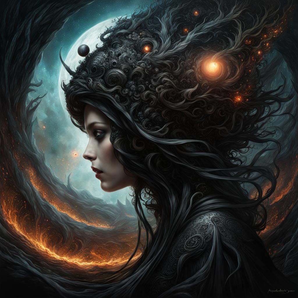 Creation... Destruction... - AI Generated Artwork - NightCafe Creator