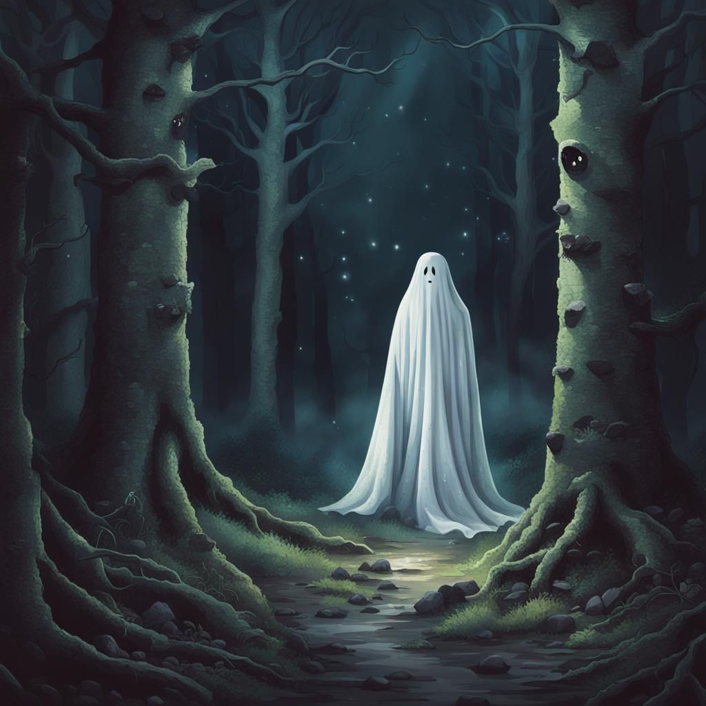 Isolated ghost and bleak loneliness. - AI Generated Artwork - NightCafe ...