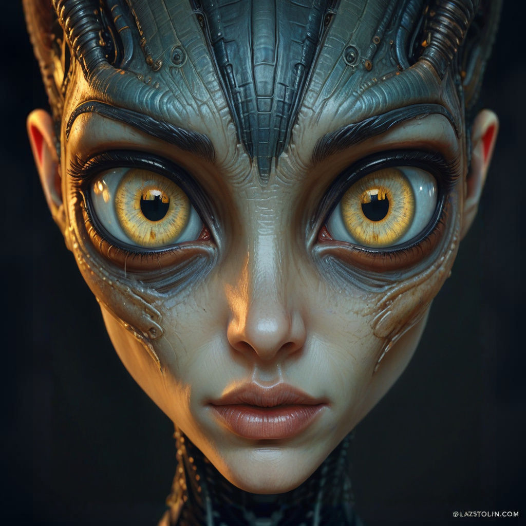 "Female Alien Lifeform" #18 - "Female Alien Lifeform" #18