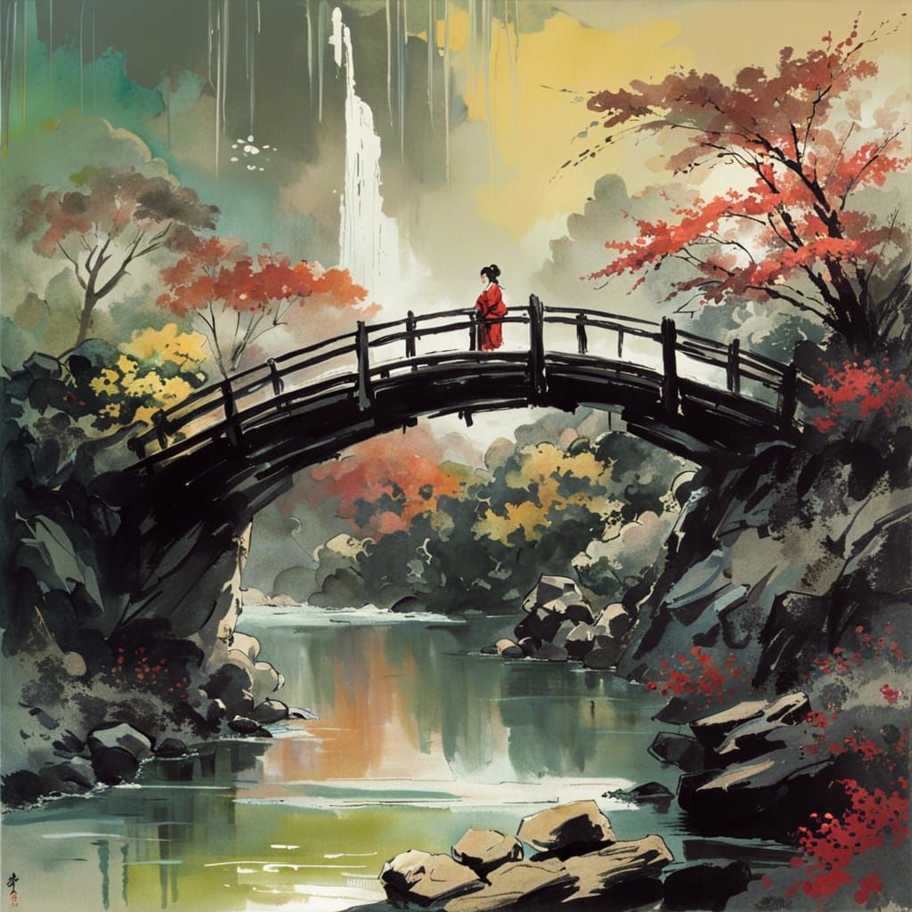 The Bridge - AI Generated Artwork - NightCafe Creator