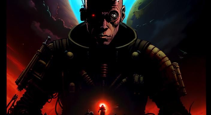 (3rd Earth:1.3) epic sci-fi dark fantasy masterpiece (by Katsuhiro ...