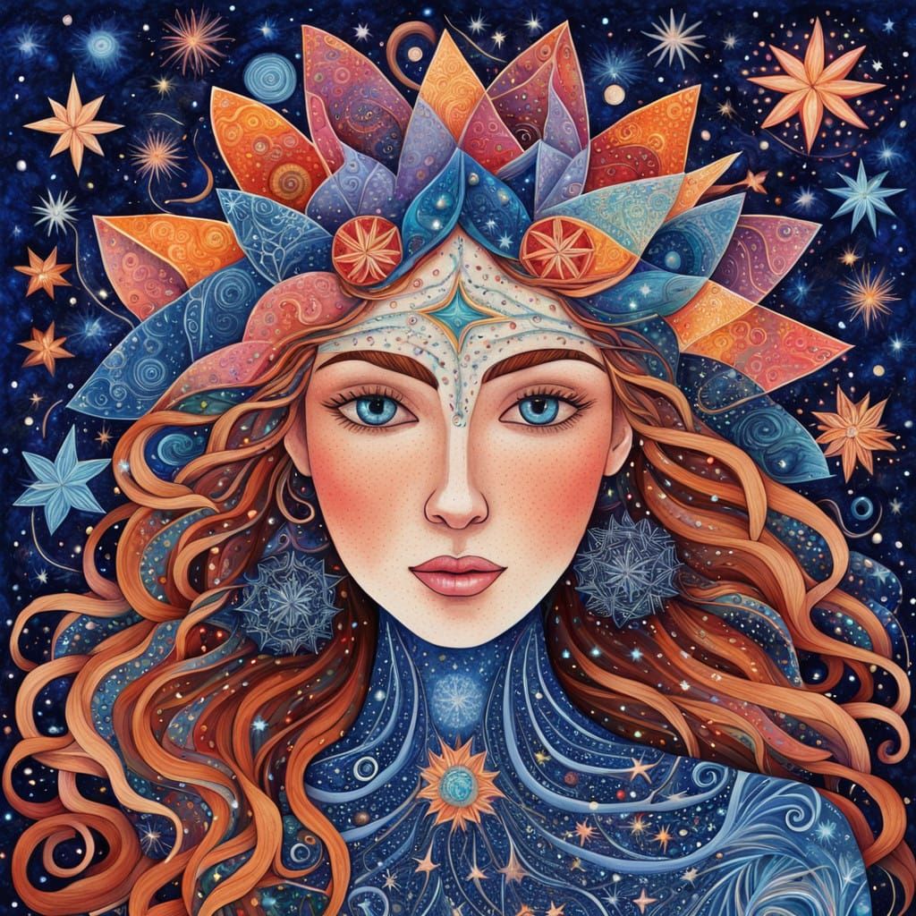 Winter Solstice Goddess - Winter Solstice Goddess