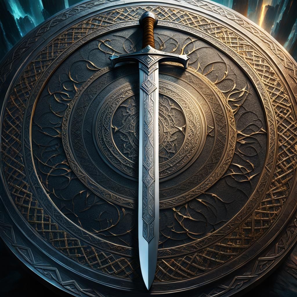 Arondight: The sword of Sir Lancelot, an epic hammer with Silver runes ...