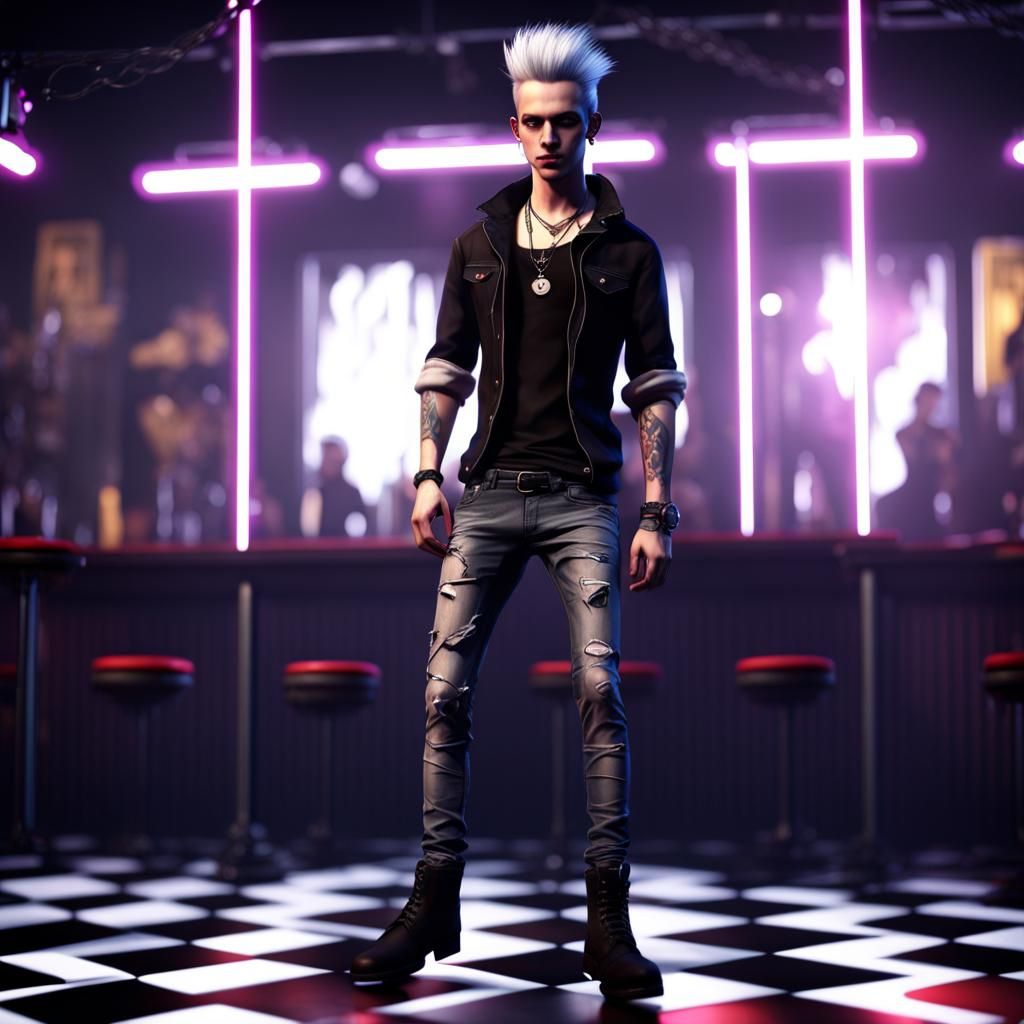 Punk 231121B - AI Generated Artwork - NightCafe Creator