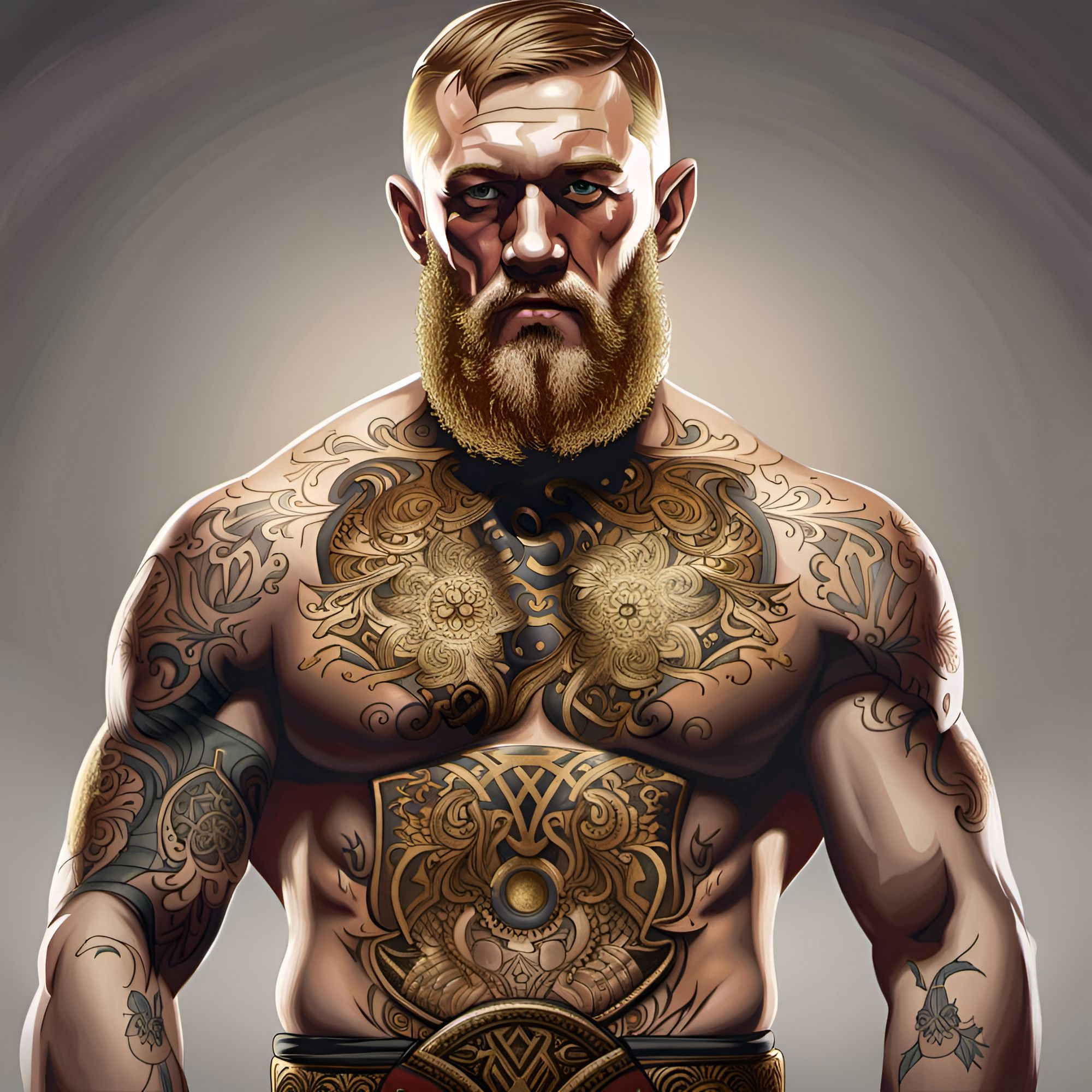 MMA Fighter Viking Series Vol. I for @Tylawrencer : r/nightcafe