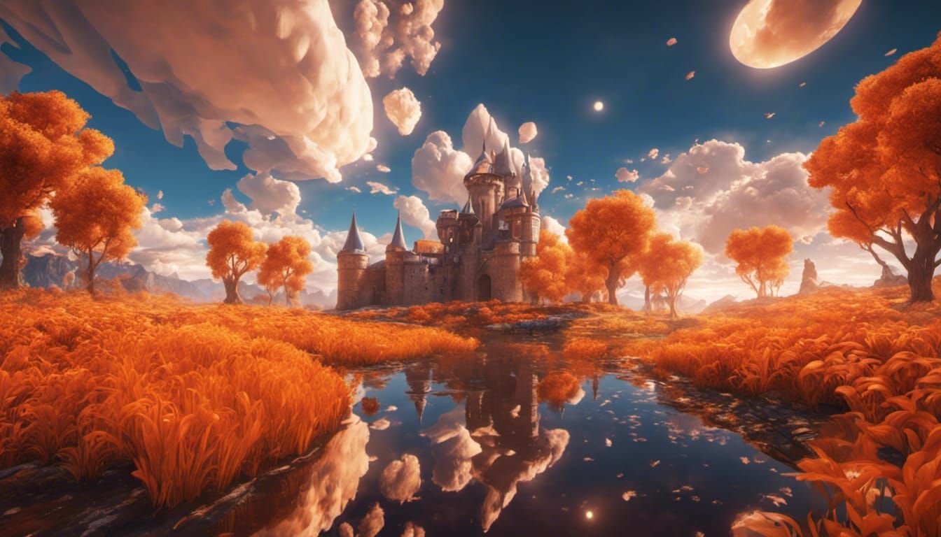 Fantasy Wallpapper - AI Generated Artwork - NightCafe Creator