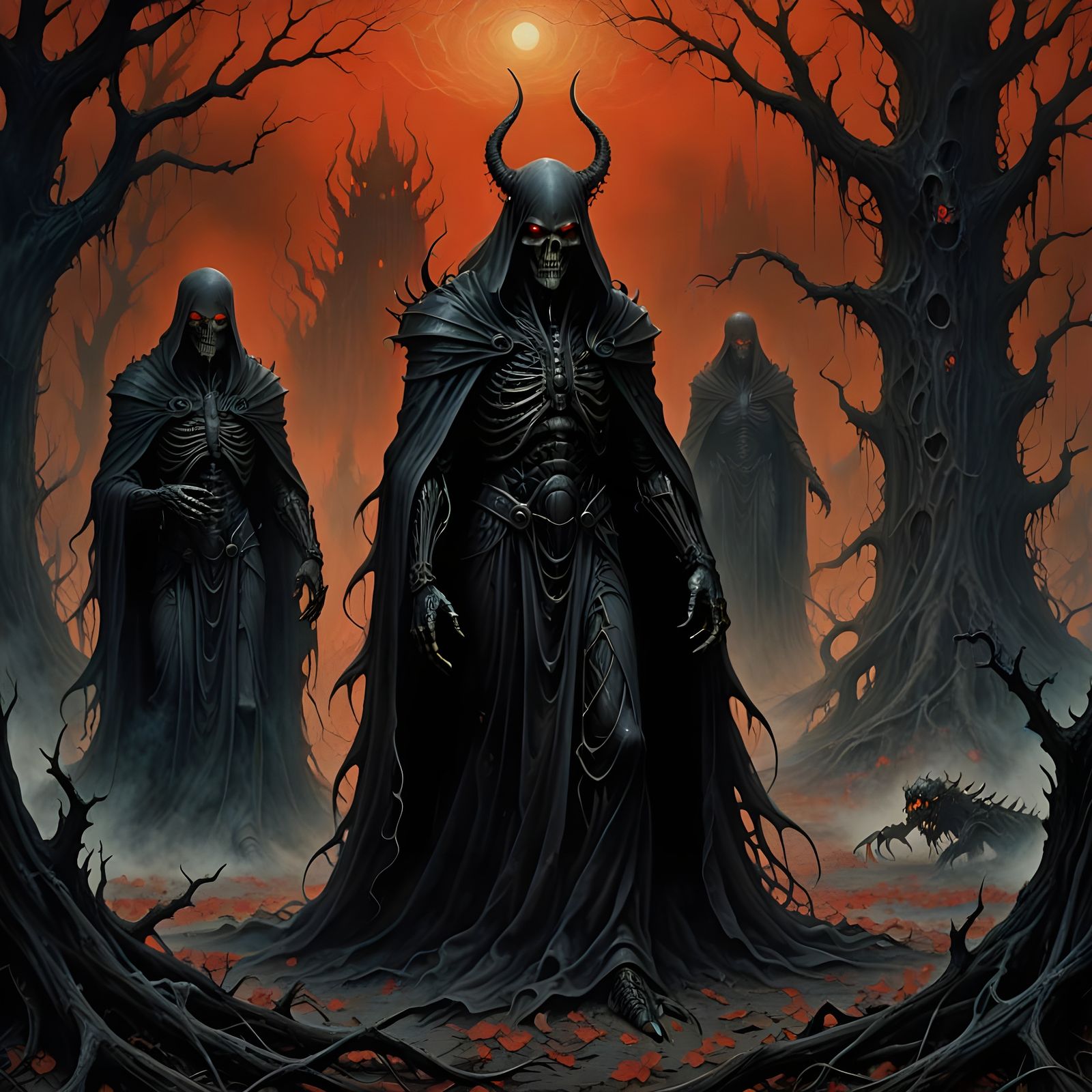 Intruders are near! 💀 - Ethereal Horror Entities Lurk in Da...