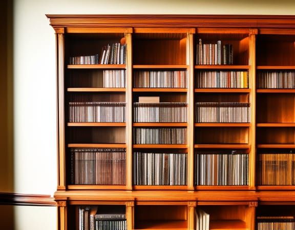 Bookcase - AI Generated Artwork - NightCafe Creator