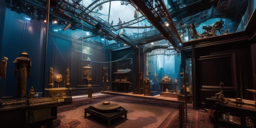 Museum of Every Feelings and Livings Strange room, quay stopmotion ...