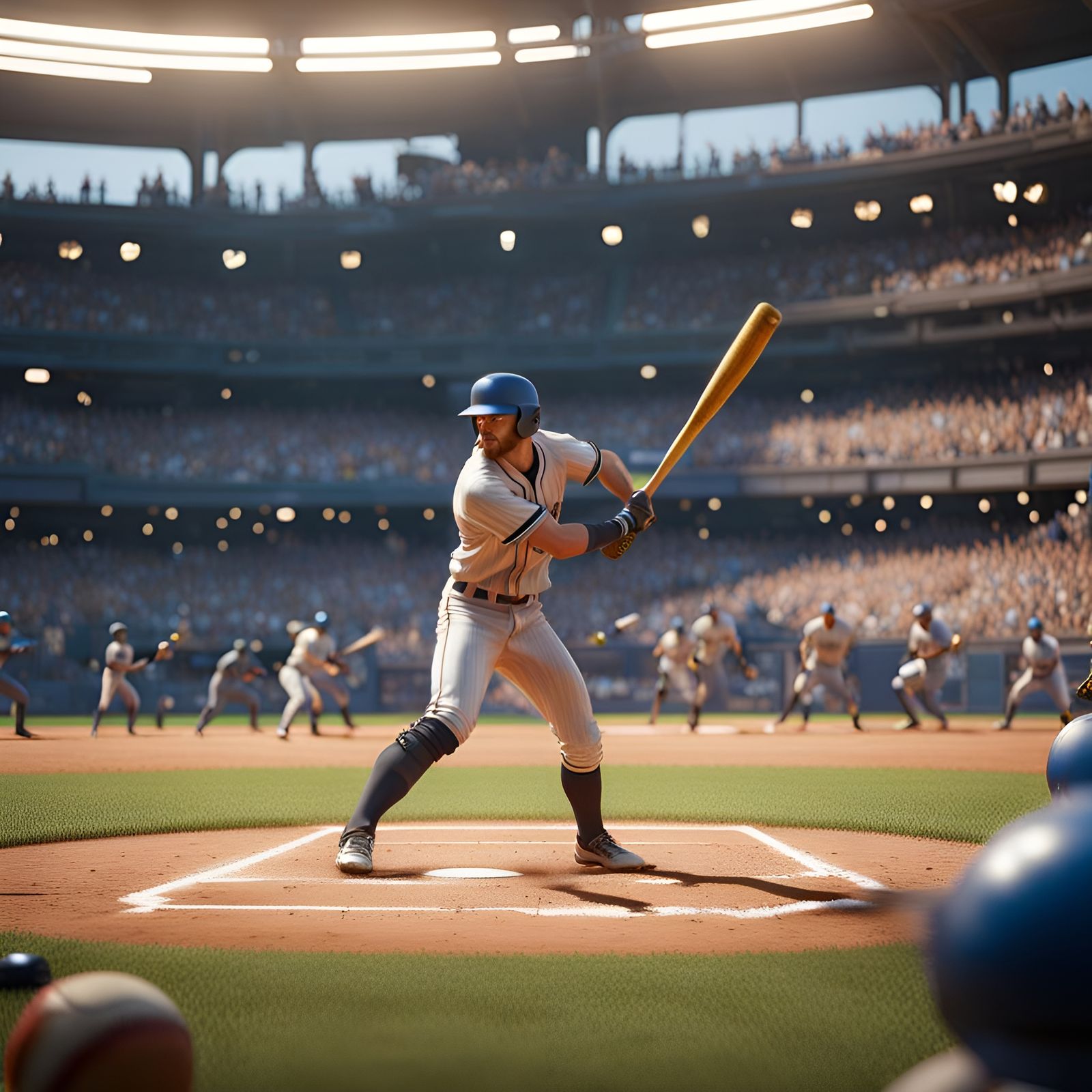 Baseball - AI Generated Artwork - NightCafe Creator