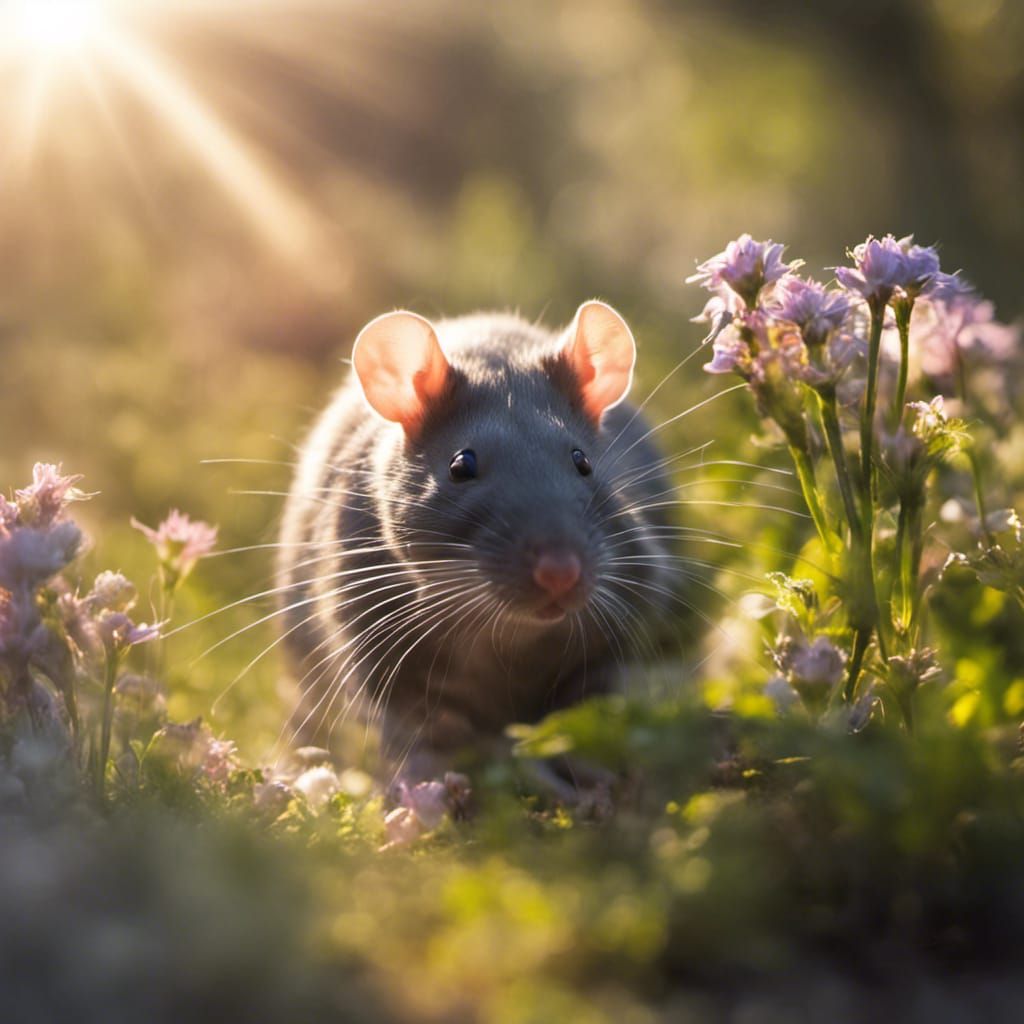 rat in garden - AI Generated Artwork - NightCafe Creator