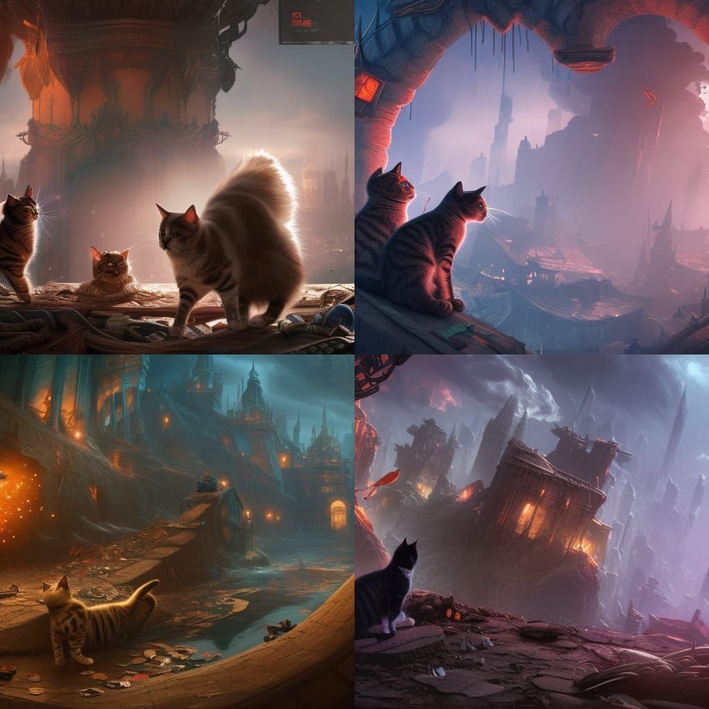 Cat 😺 - AI Generated Artwork - NightCafe Creator