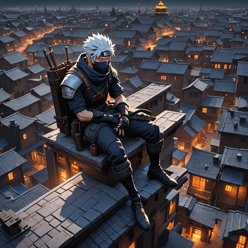 A ninja's rest - AI Generated Artwork - NightCafe Creator