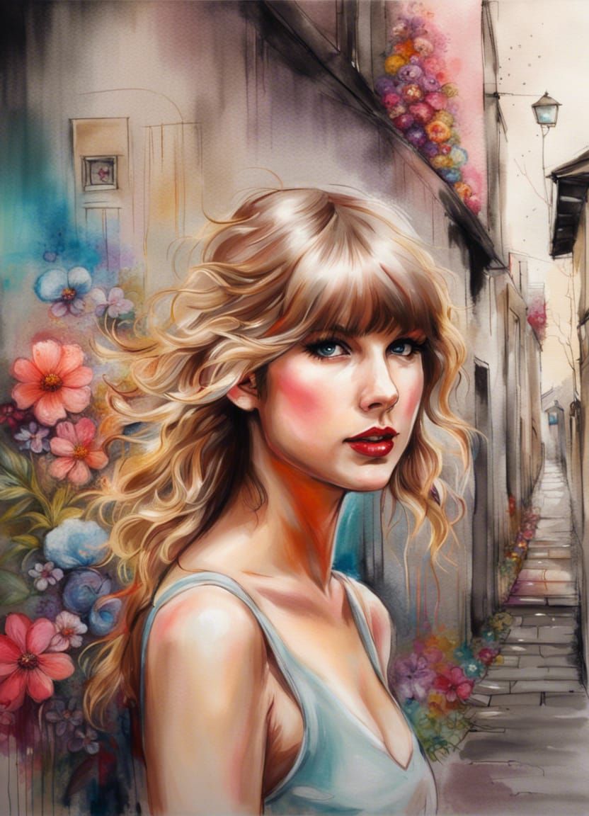 Taylor Swift - AI Generated Artwork - NightCafe Creator